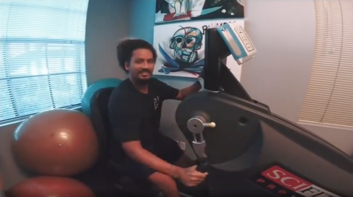 The recovery of Carlos Muñoz on video - DUKE