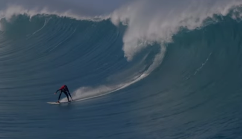 Derek Rabelo, el surfista ciego, se bajó una bomba en Hawái - DUKE