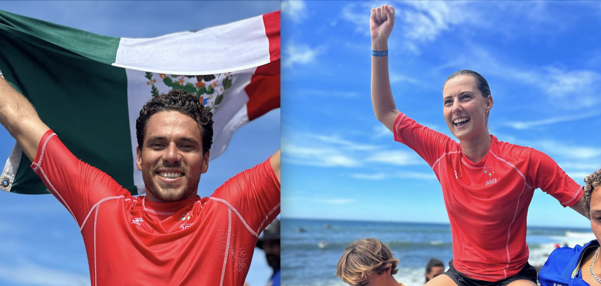 Sebastián Williams y Chelsea Tuach ganaron el oro en la shortboard - DUKE