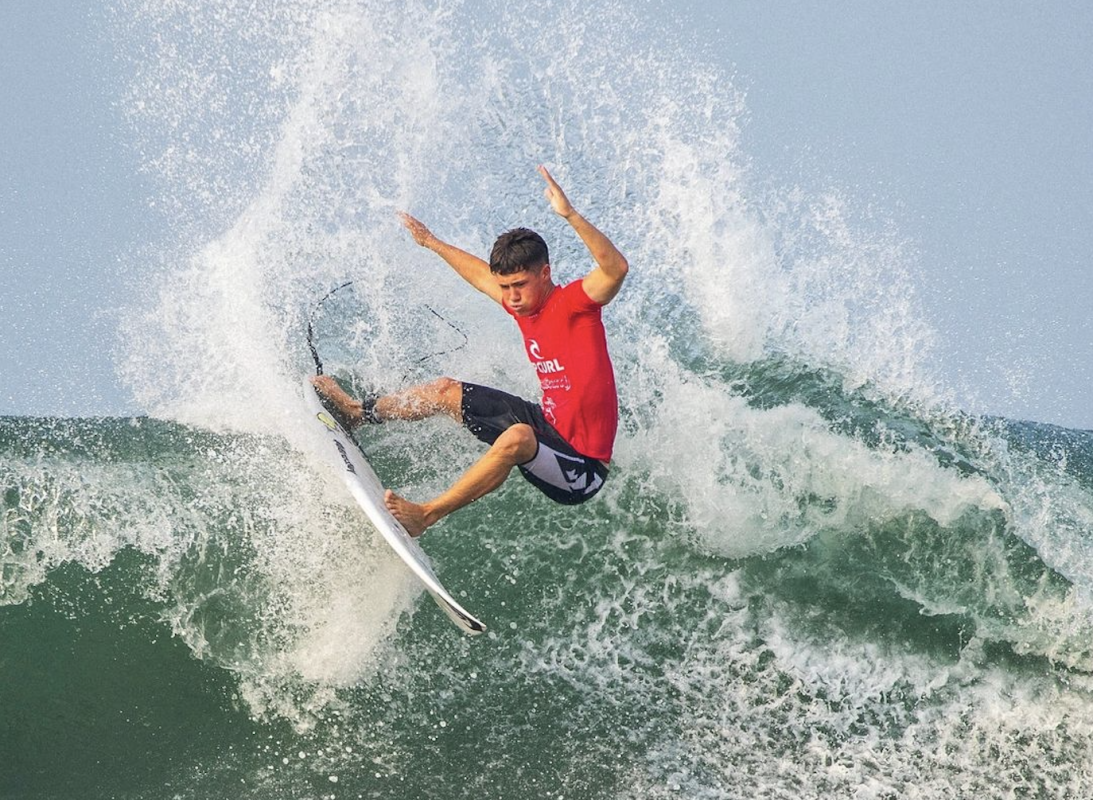 Dylan Donegan was a finalist in the Grom Search - DUKE