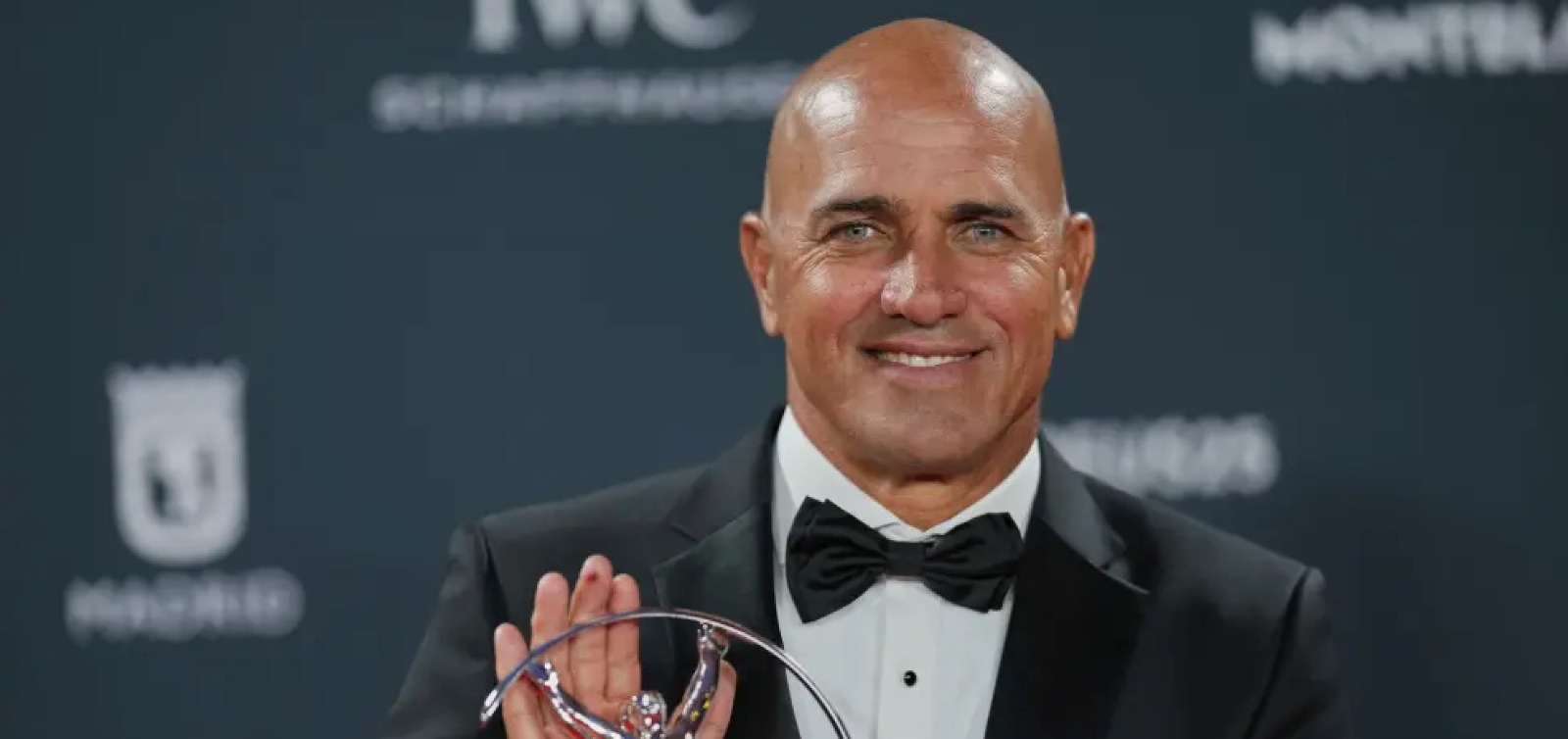 Slater recibió el premio a la trayectoria en los Laureus World Sports ...