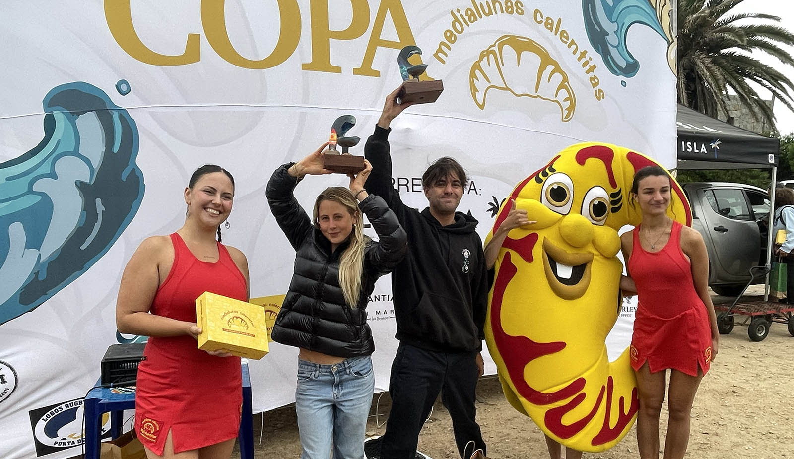 Medeiro and Van der Huls won the first Uruguayan national title - DUKE